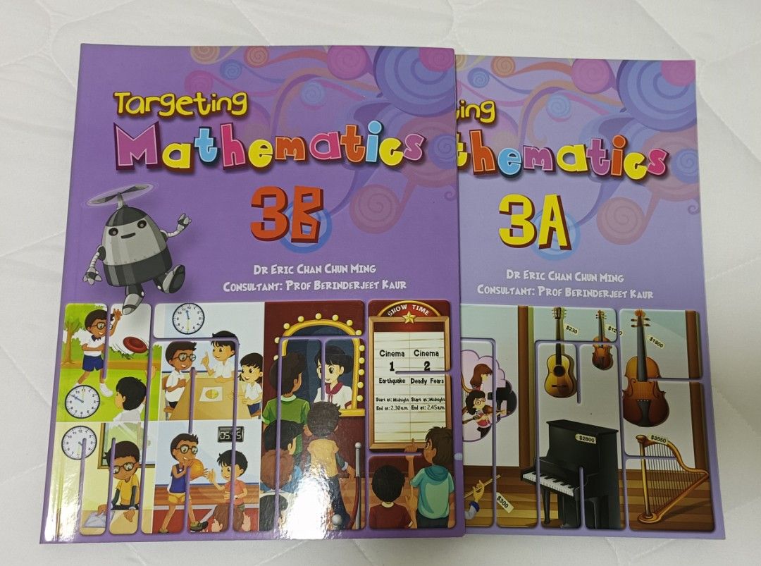 Targeting Mathematics 3A & 3B (Textbooks), Hobbies & Toys, Books ...