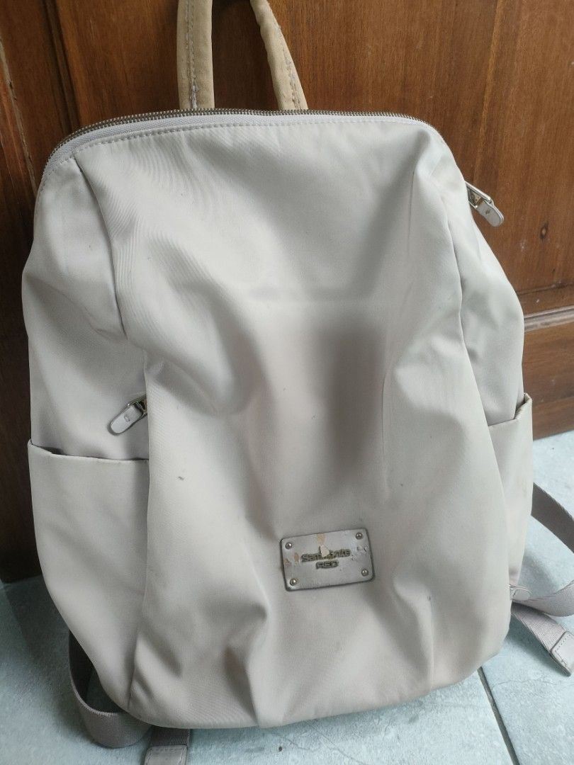 Tas Ransel Samsonite Red, Fesyen Wanita, Tas & Dompet di Carousell