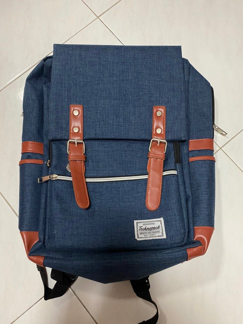 Technopack laptop backpack, Women's Fashion, Bags & Wallets, Backpacks ...