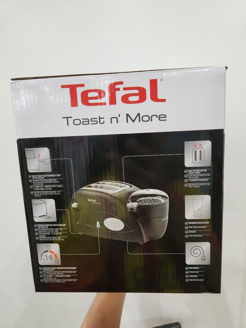 TEFAL 2 IN 1 TOAST AND EGG BREAKFAST MAKER, TV & Home Appliances, Kitchen Appliances, Ovens ...