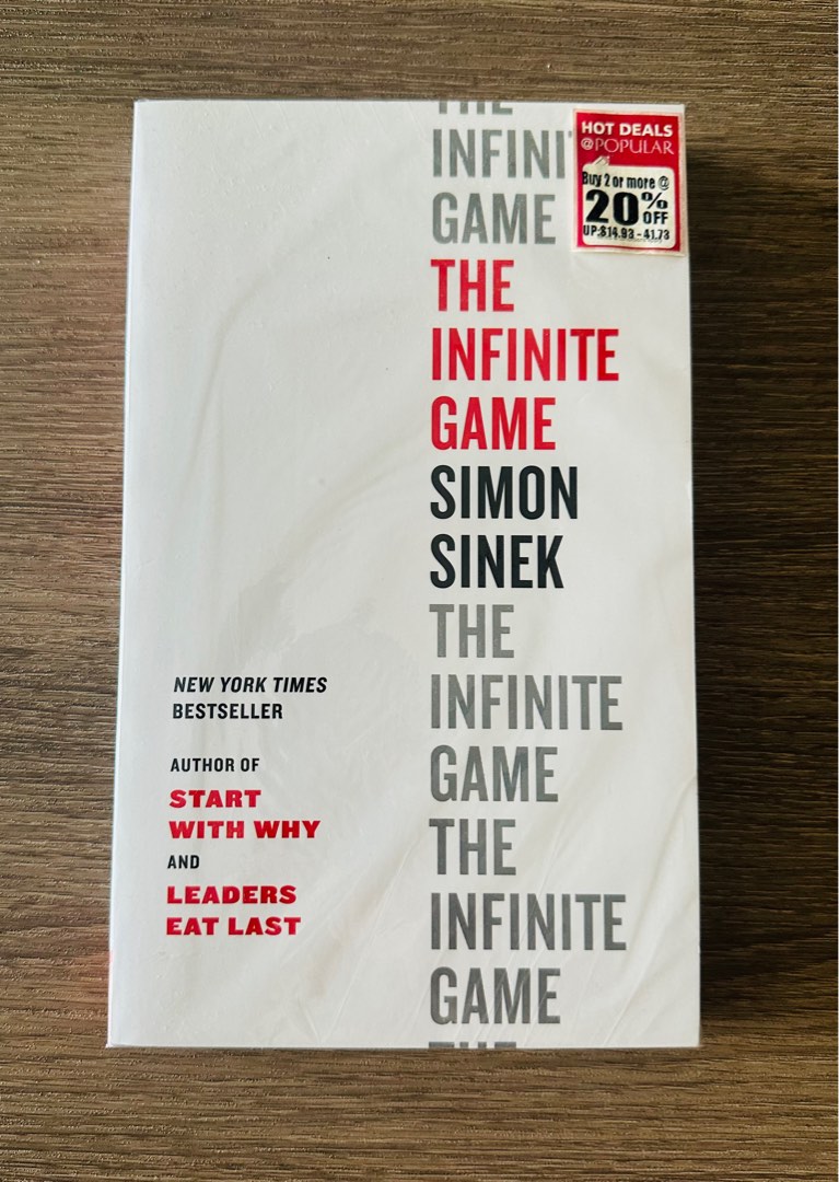 The Infinite Game By Simon Sinek Hobbies And Toys Books And Magazines Fiction And Non Fiction On