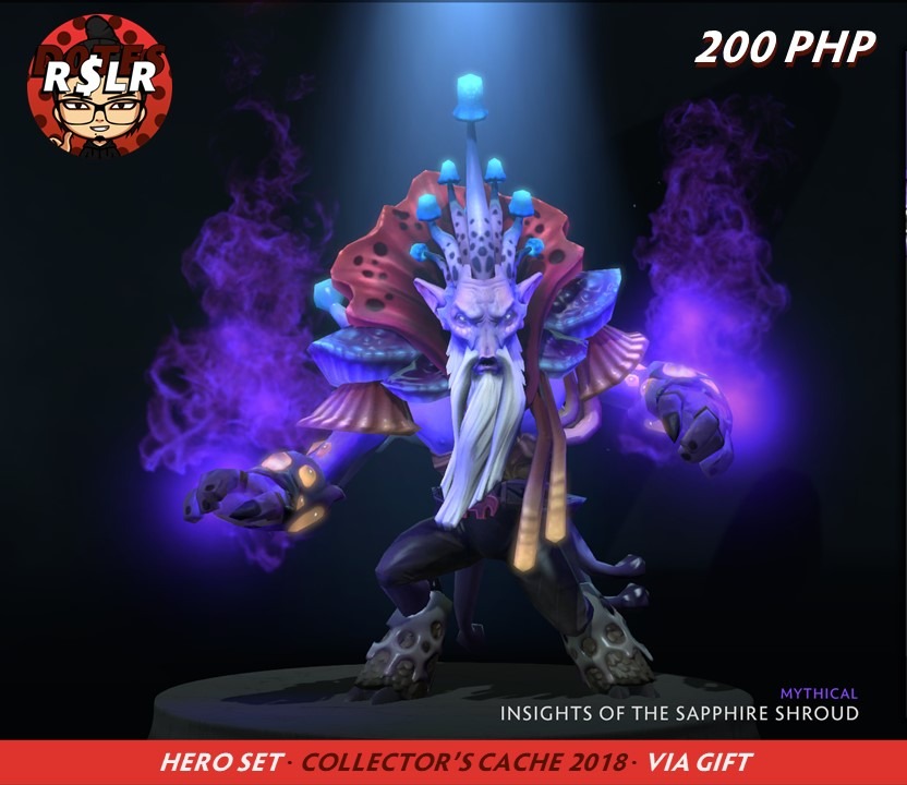 TI8 COLLECTOR'S CACHE 2018 - Dark Seer: Insights of the Sapphire Shroud, Video Gaming, Gaming ...