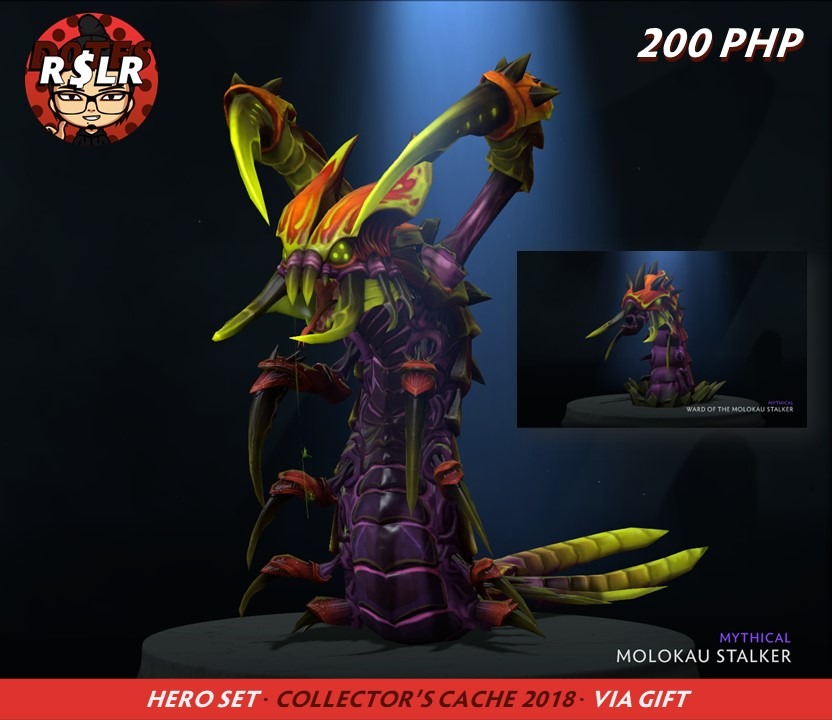 TI8 COLLECTOR'S CACHE 2018 - Venomancer: Molokau Stalker, Video Gaming ...