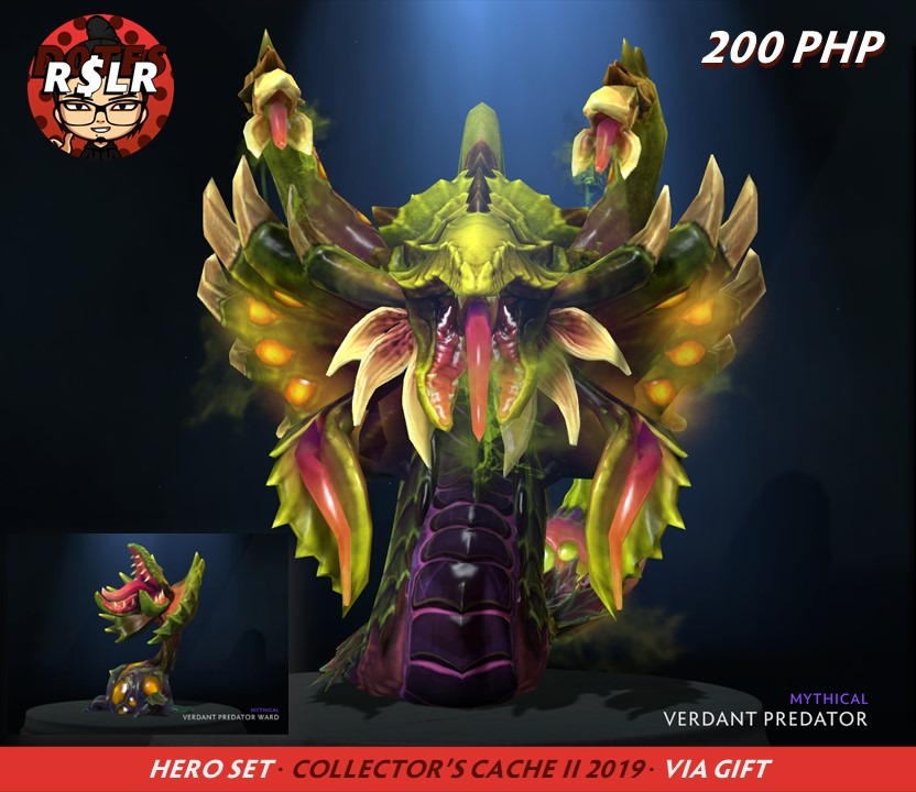TI9 COLLECTOR'S CACHE 2019 - Venomancer: Verdant Predator, Video Gaming ...