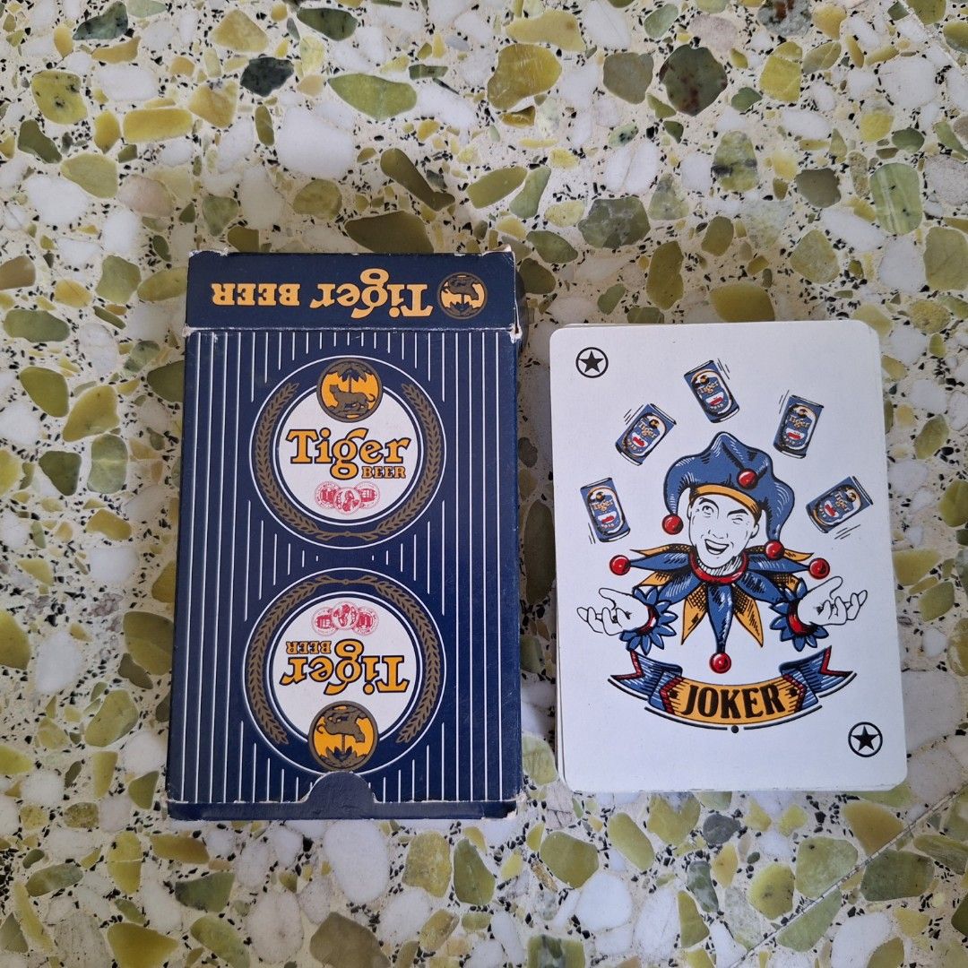 Tiger Poker card, Hobbies & Toys, Toys & Games on Carousell