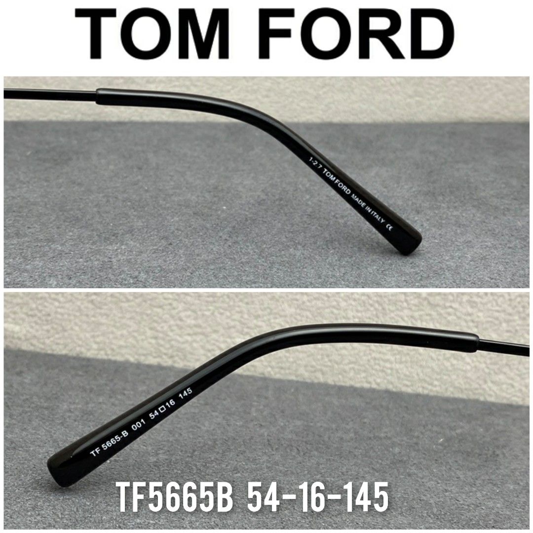 Tom Ford Eyewear tf5665 glasses specs, Men's Fashion, Watches ...