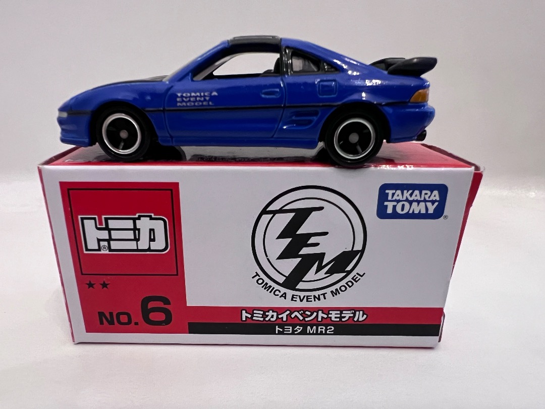 Tomica Eevent Model No. 6 - Toyota MR2, Hobbies & Toys, Toys & Games on ...