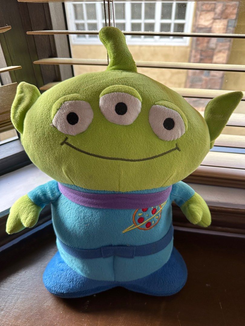 Toy Story Alien Stuffed Toy, Hobbies & Toys, Toys & Games on Carousell