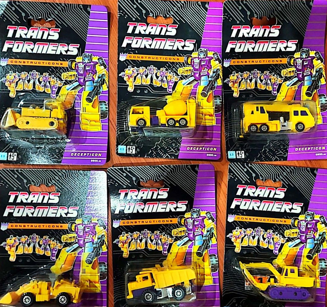 Transformers G2 Hasbro Constructicons, Hobbies & Toys, Toys & Games on ...