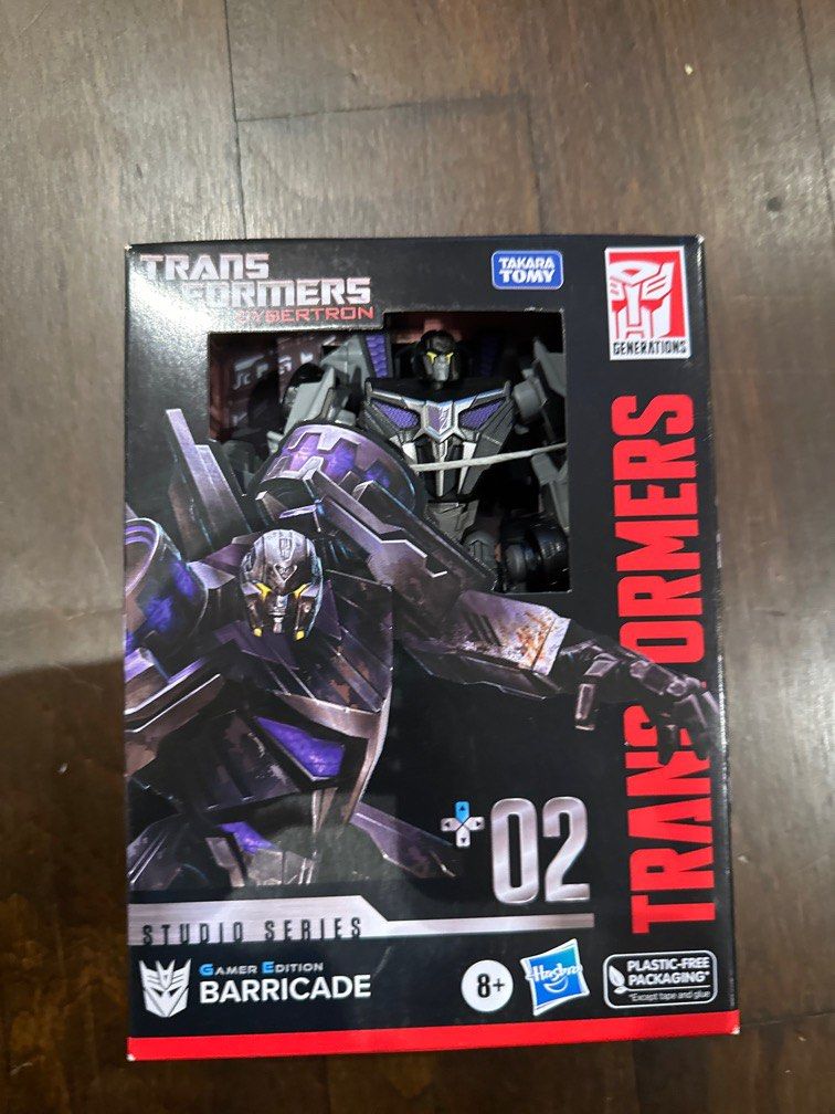 Transformers War Of Cybertron Studio series 02 Gamer edition Barricade ...