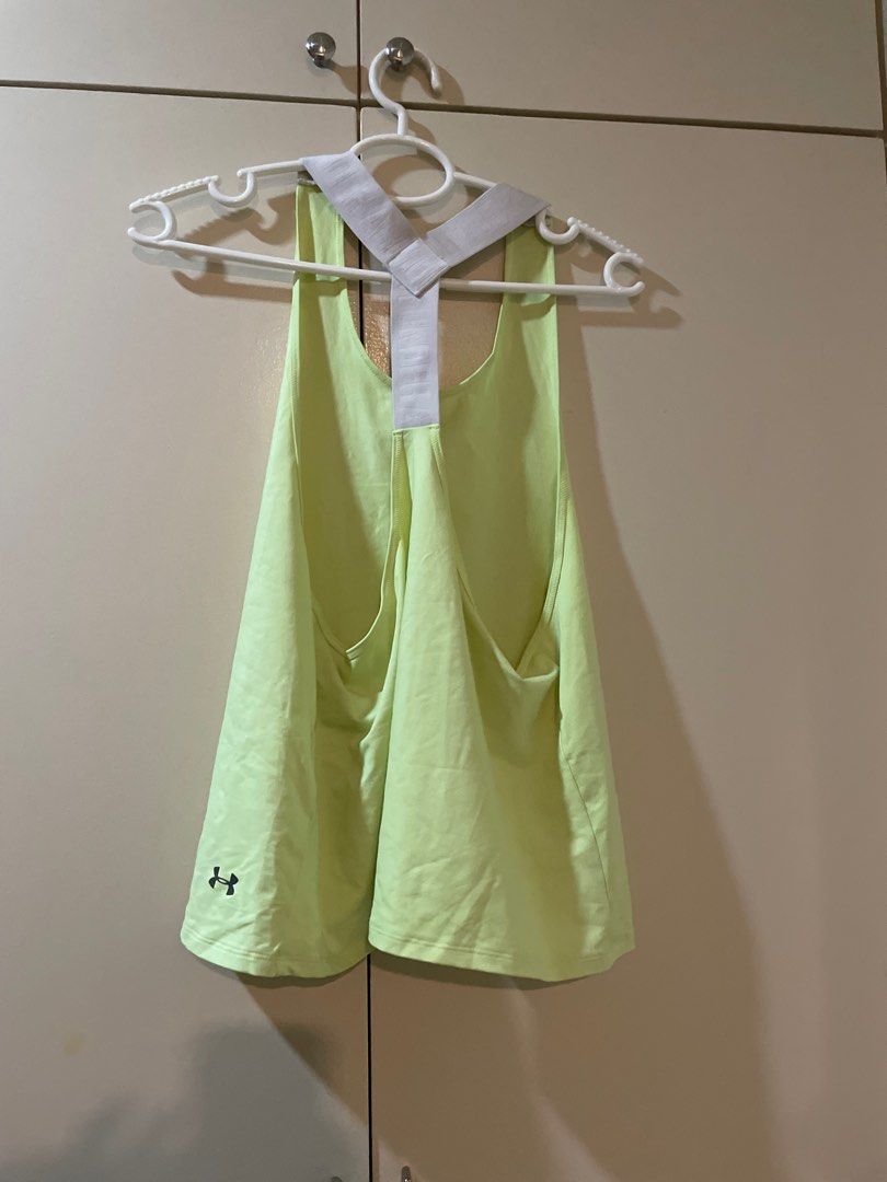 Under Armour Neon Green, Women's Fashion, Activewear on Carousell