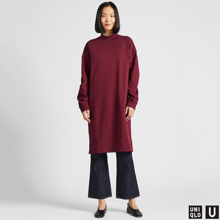 Uniqlo Red Tdress, Women's Fashion, Dresses & Sets, Dresses on Carousell