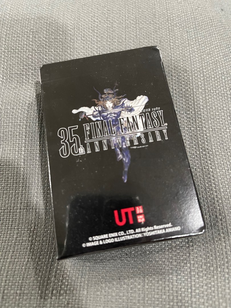 Uniqlo UT Final Fantasy Playing Cards, Hobbies & Toys, Memorabilia ...