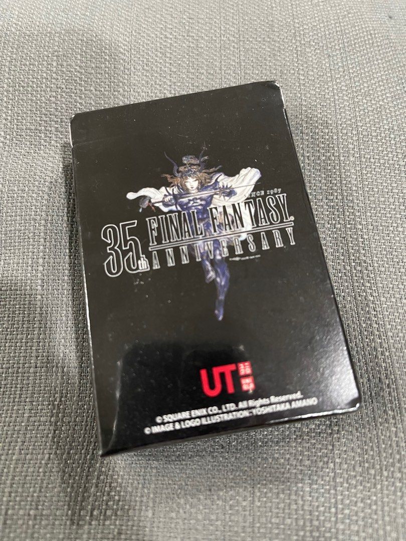 Uniqlo UT Final Fantasy Playing Cards, Hobbies & Toys, Memorabilia ...
