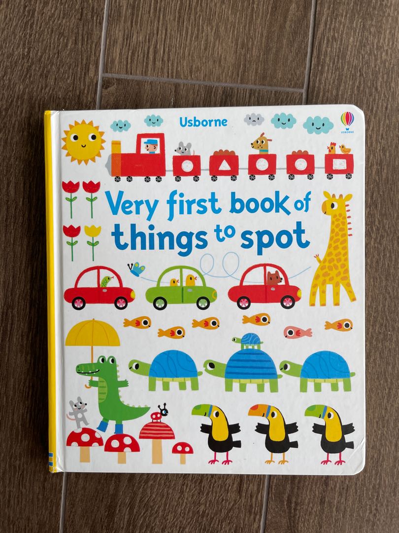Usborne Very First Book of Things to spot, Hobbies & Toys, Books ...