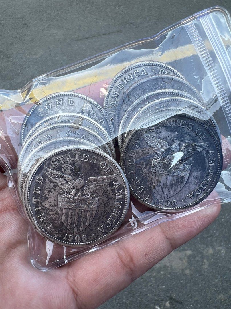 Uspi one peso silver coins, Hobbies & Toys, Memorabilia & Collectibles ...