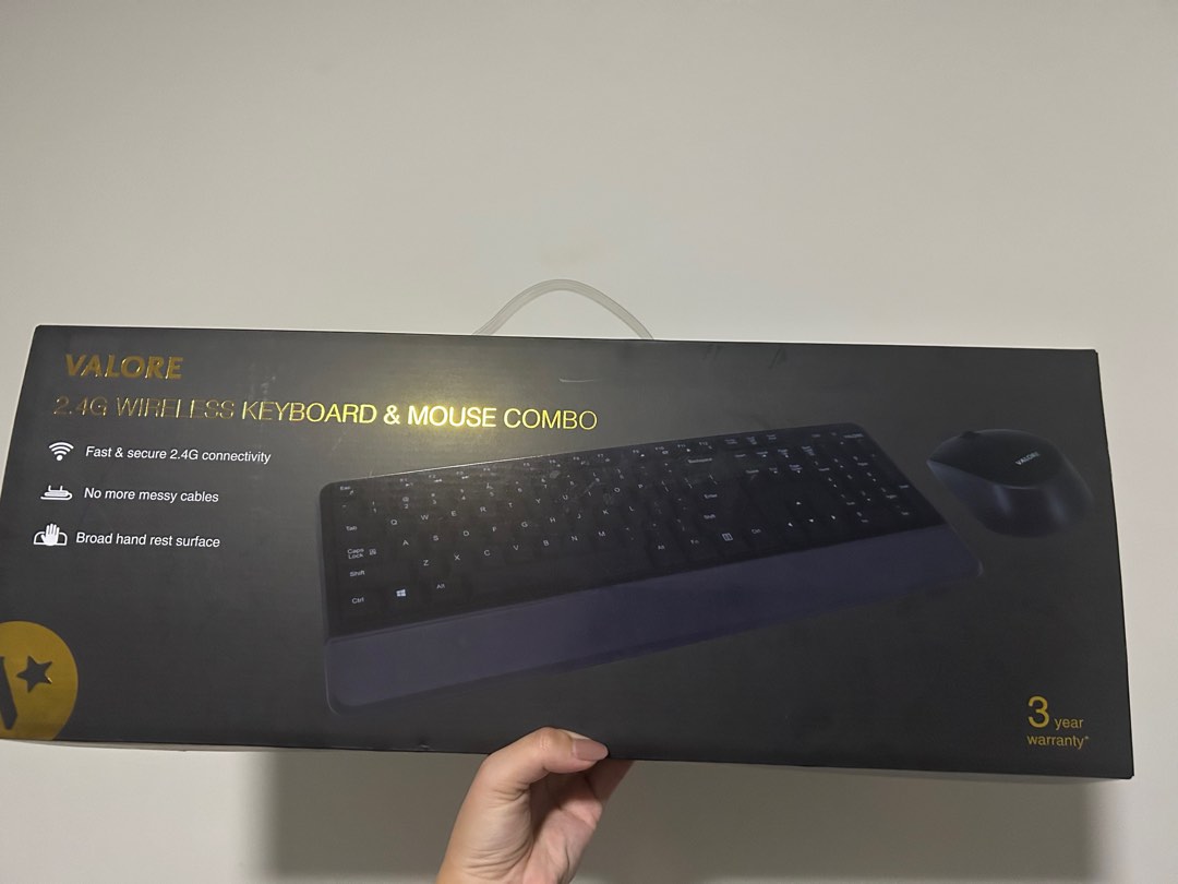 Valore Wireless keyboard and mouse, Computers & Tech, Parts & Accessories, Computer Keyboard on ...