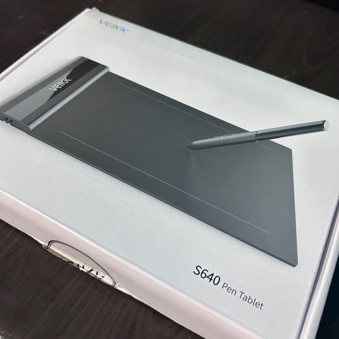 VEIKK S640 V2 6x4 inch Ultra-Thin OSU Pen Tablet Drawing Tablet ...