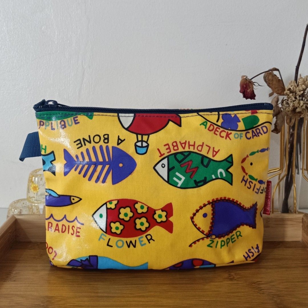 Vingt Neuf Colorful Fish Pouch, Women's Fashion, Bags & Wallets, Purses ...