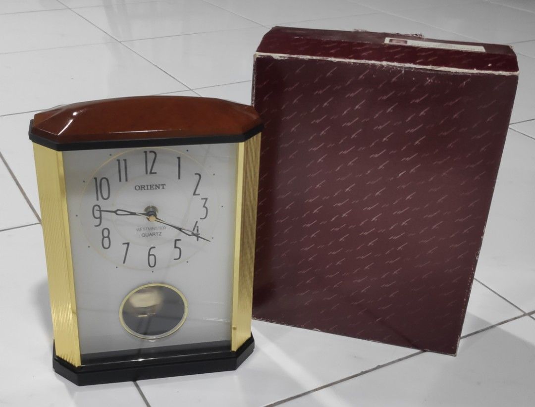 vintage orient clock, Hobbies & Toys, Collectibles & Memorabilia ...