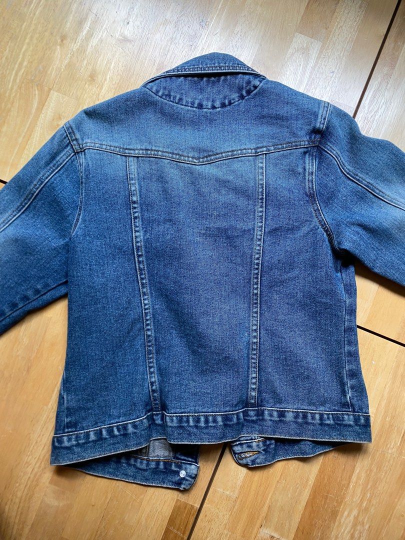 Vintage thrifted denim jacket, Women's Fashion, Coats, Jackets and ...