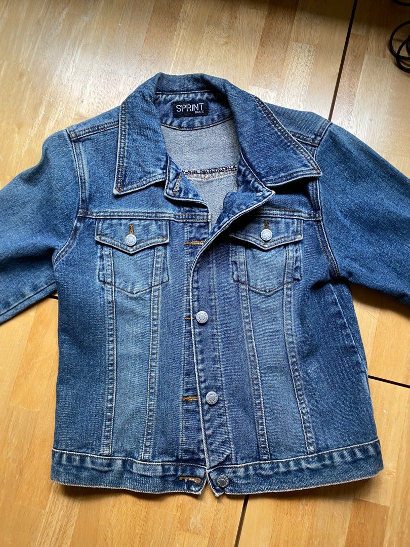 Vintage thrifted denim jacket, Women's Fashion, Coats, Jackets and ...
