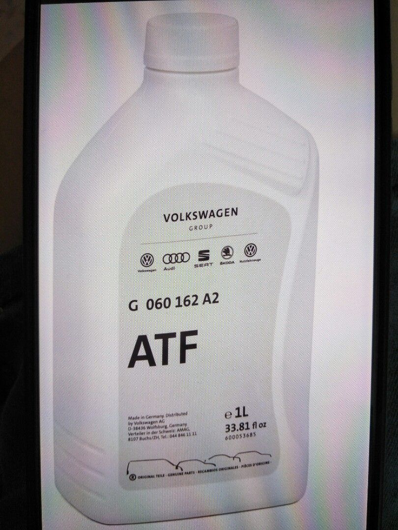 Volkswagen Audi Gearbox Oil. ATF G 060162A2, Car Accessories ...