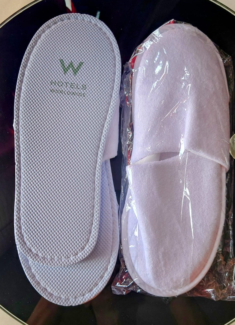 W Hotel Slippers, Beauty & Personal Care, Foot Care on Carousell