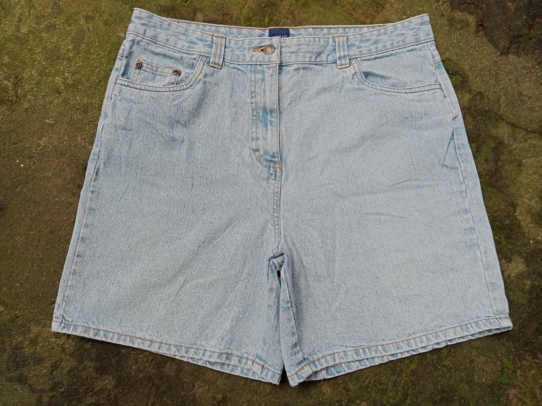 Washed Jorts, Men's Fashion, Bottoms, Shorts on Carousell