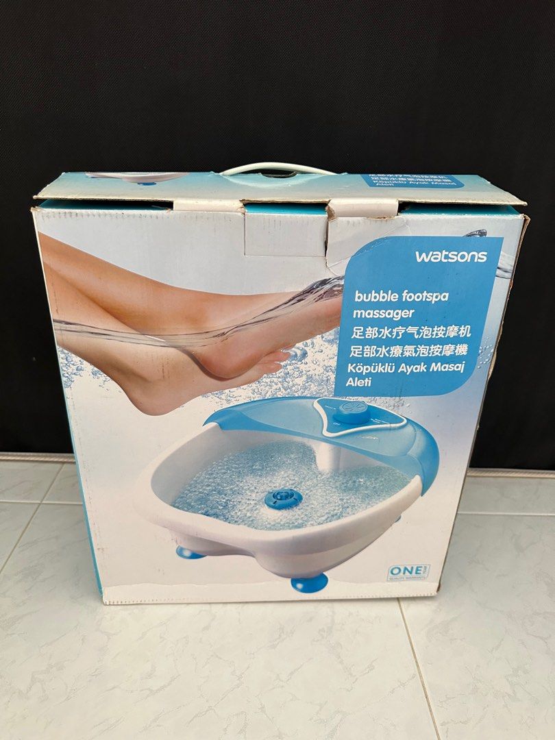 Watsons Bubble Footspa Massager, Beauty & Personal Care, Foot Care on ...