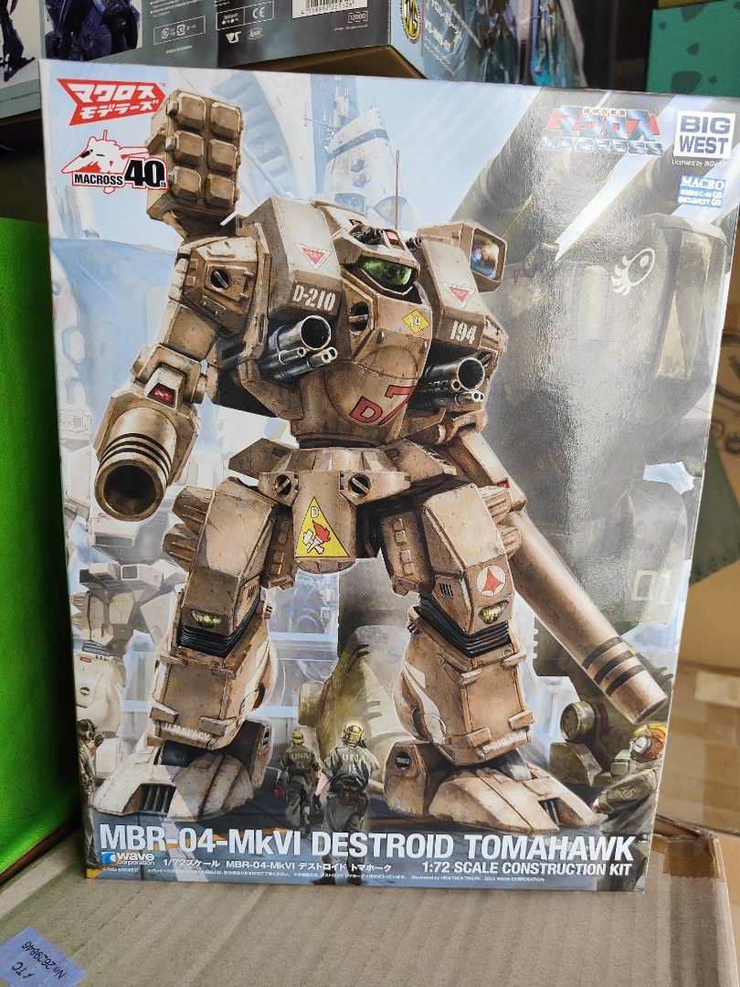 Wave 1/72 Macross Tomahawk and Phalanx kit, Hobbies & Toys, Toys ...