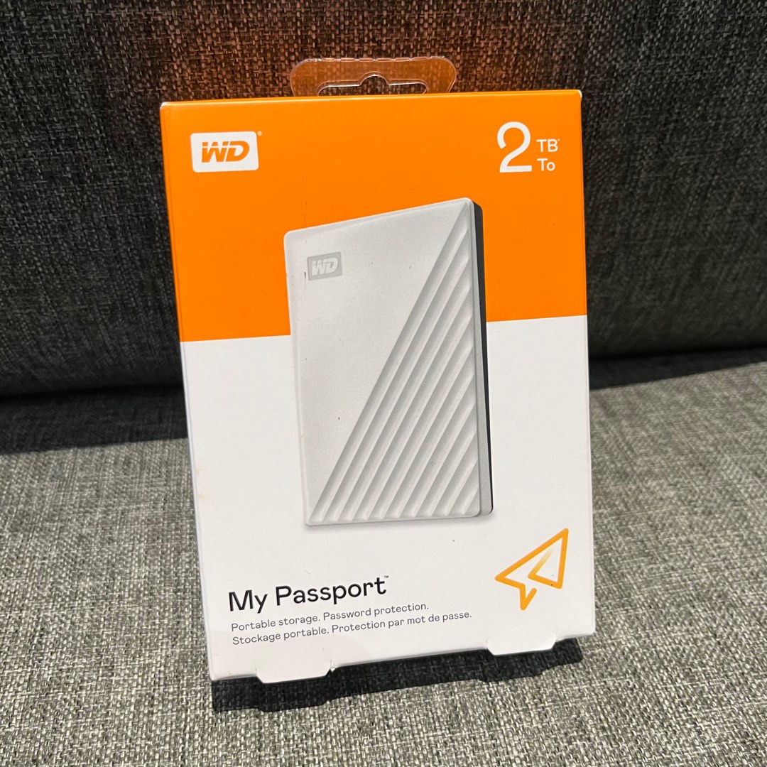 Wd My Passport 2tb Portable Hard Disc Drive Computers And Tech Parts And Accessories Hard Disks