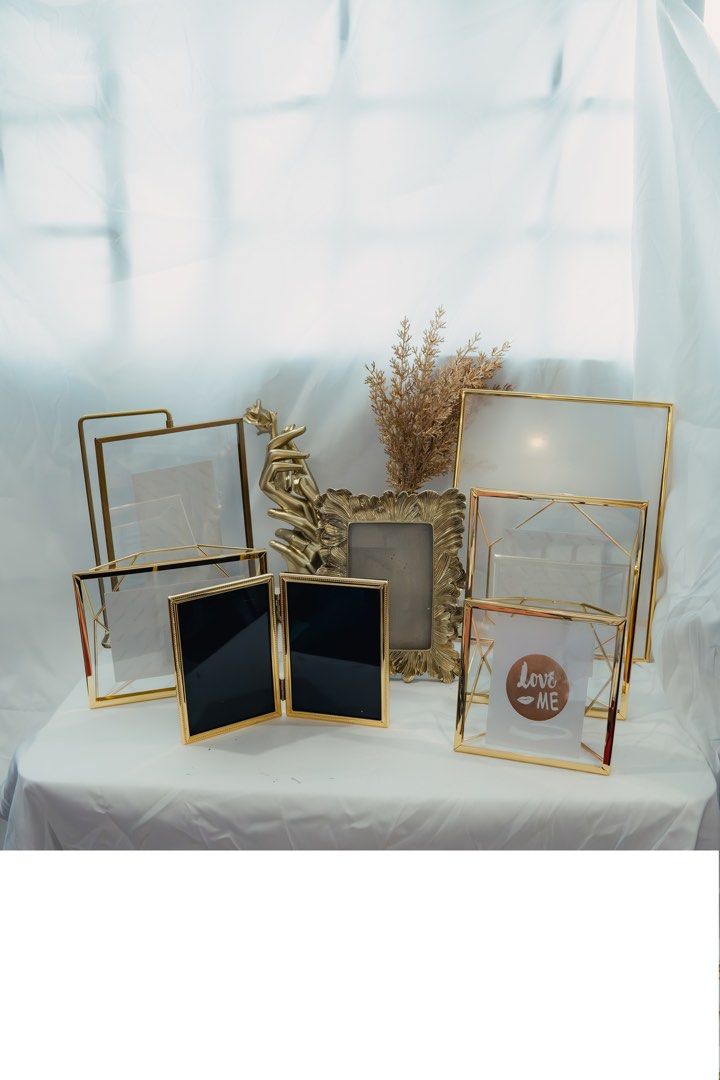 Wedding reception proposal birthday photo frame decor, Furniture & Home ...