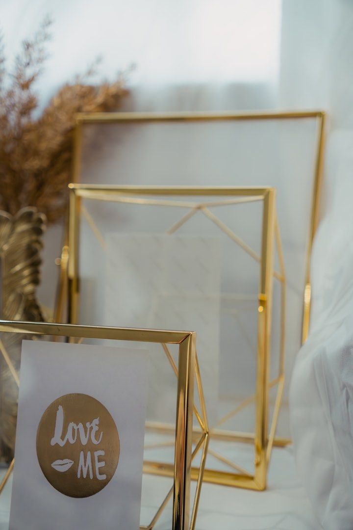 Wedding reception proposal birthday photo frame decor, Furniture & Home ...