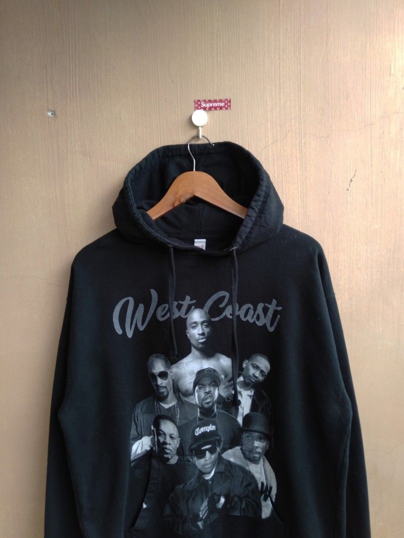 West coast rappers pullover hip hop rap hoodie jacket, Men's Fashion ...