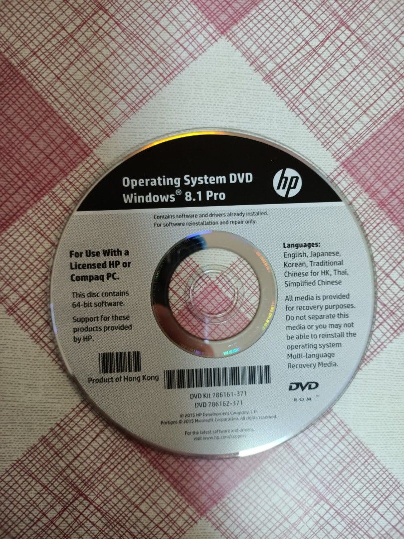 Windows 8 DVD media, Computers & Tech, Parts & Accessories, Software on Carousell
