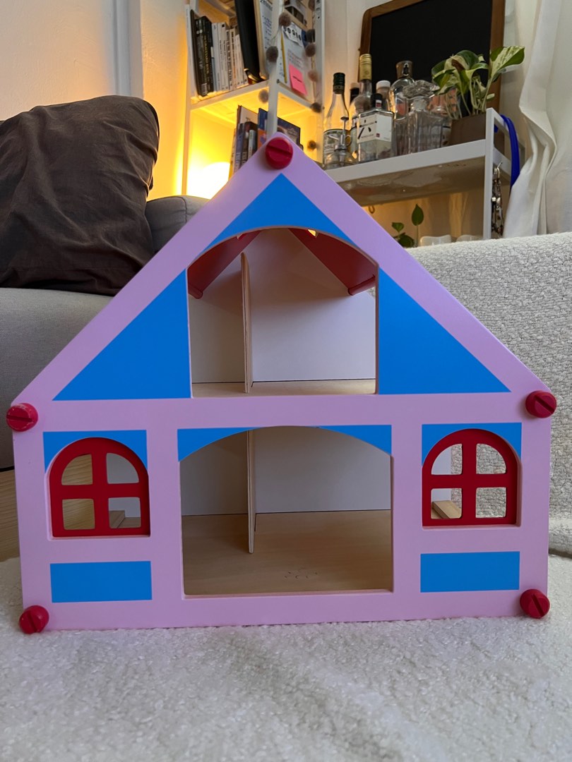 Wooden Dollhouse Hobbies And Toys Toys And Games On Carousell