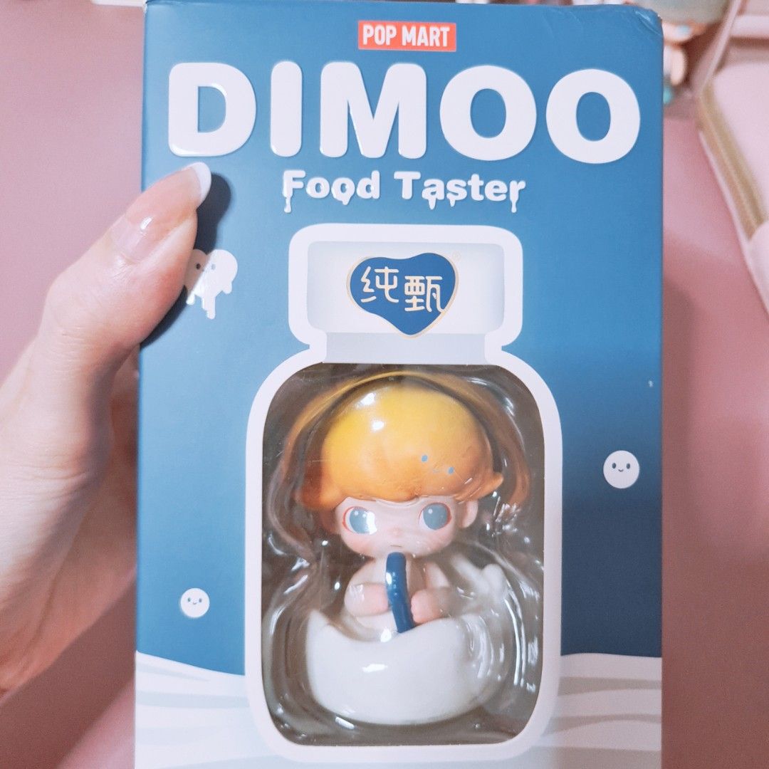 WTS Dimoo Yoghurt Food Taster, Hobbies & Toys, Toys & Games on Carousell