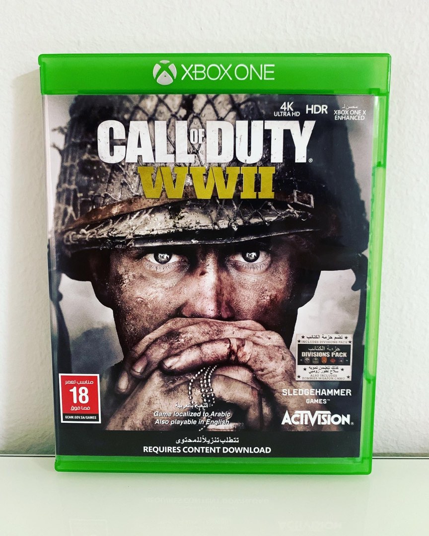 Xbox One Games Call Of Duty WWII COD WW2, Video Gaming, Video Games ...