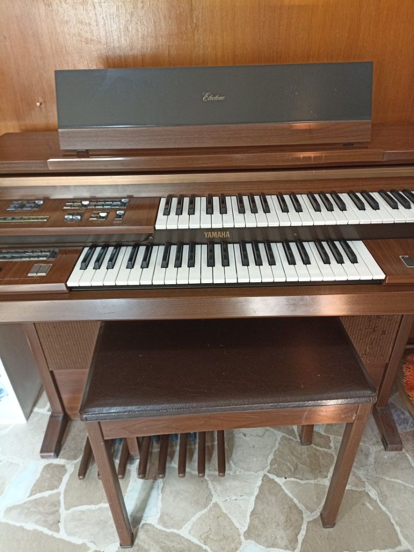 Yamaha Organ Piano, Hobbies & Toys, Music & Media, Musical Instruments ...