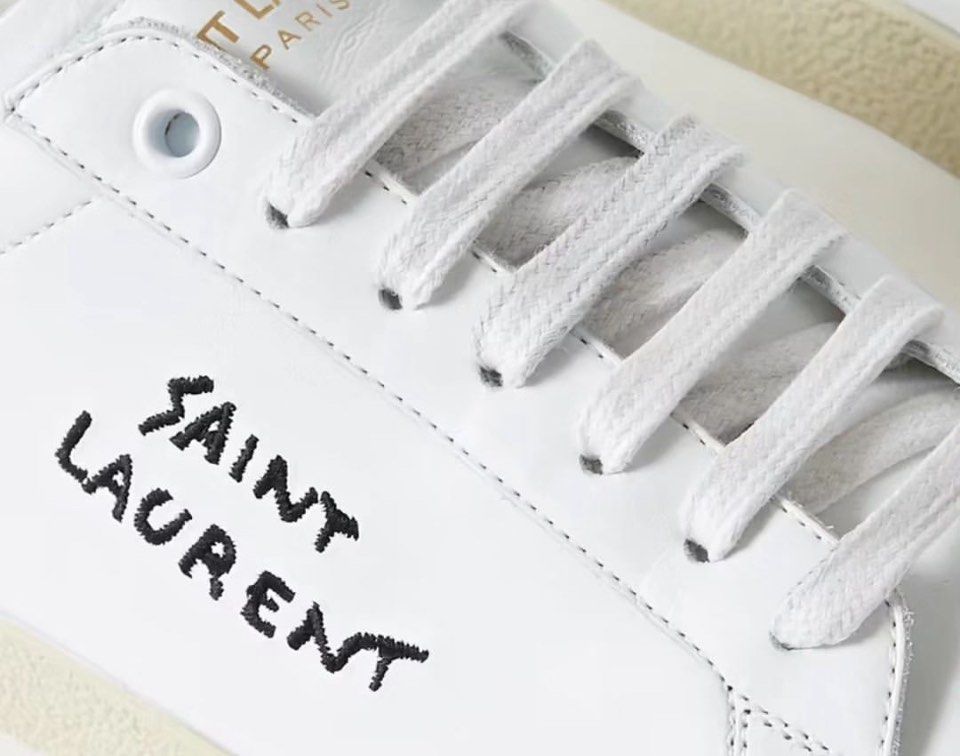 YSL Court Classic Sneakers, Women's Fashion, Footwear, Sneakers on ...