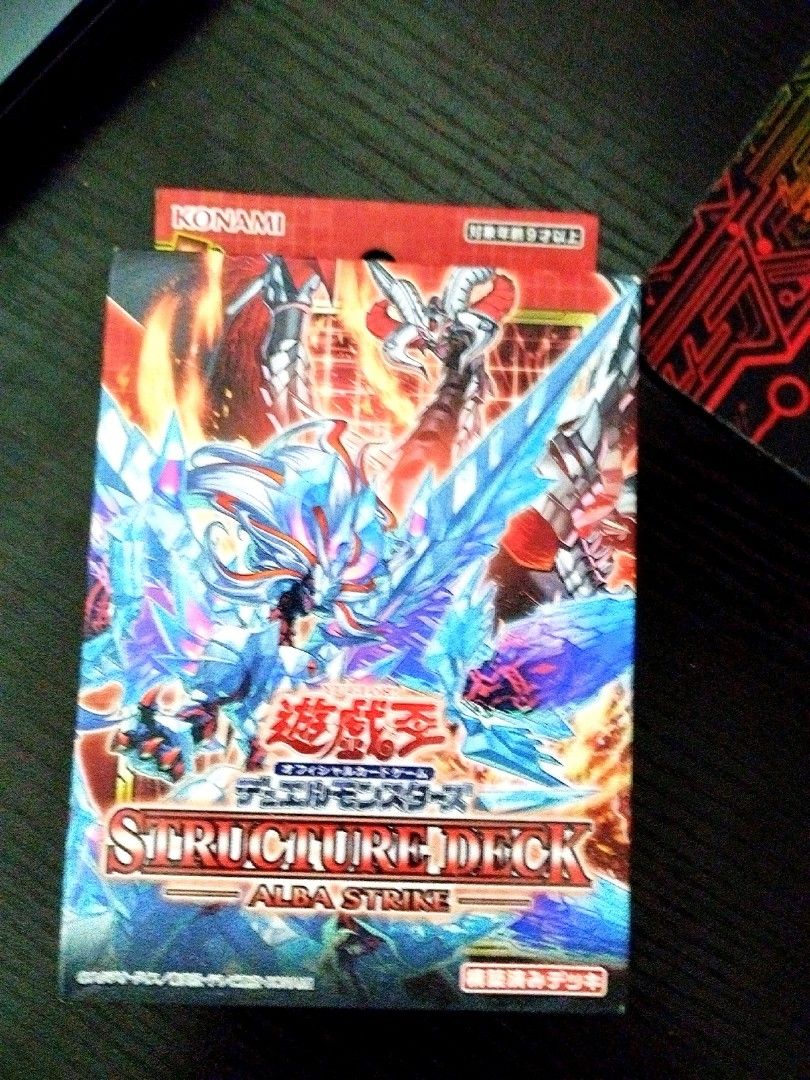 Yu-Gi-Oh! ALBA STRIKE Structure Deck, Hobbies & Toys, Toys & Games on Carousell