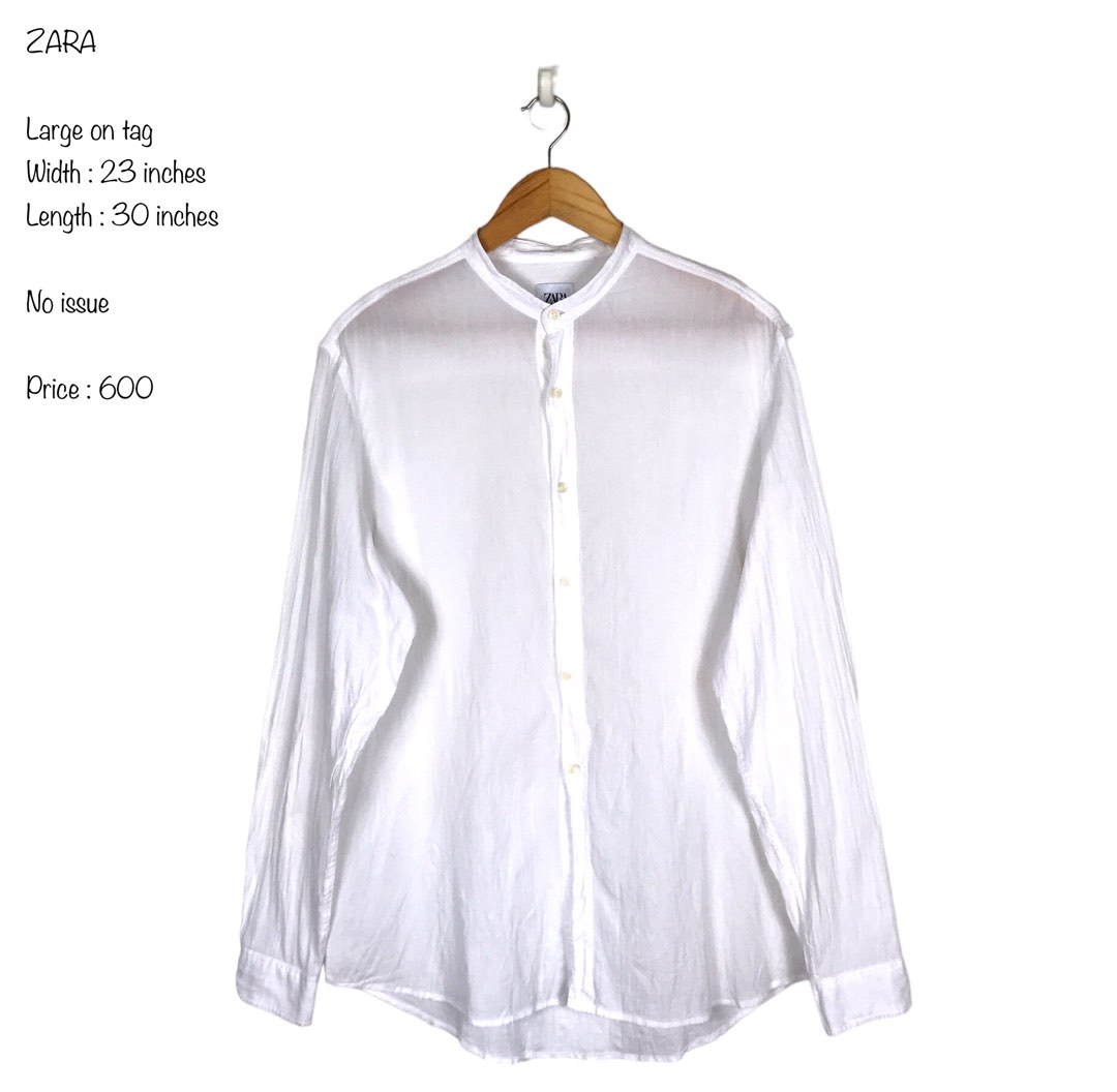 Zara Linen, Men's Fashion, Activewear on Carousell