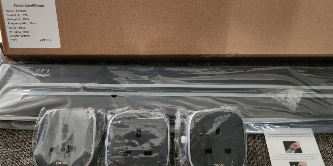 Zenso Power Track, TV & Home Appliances, Electrical, Adaptors & Sockets ...