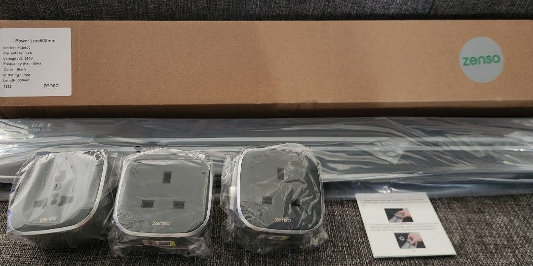 Zenso Power Track, TV & Home Appliances, Electrical, Adaptors & Sockets ...