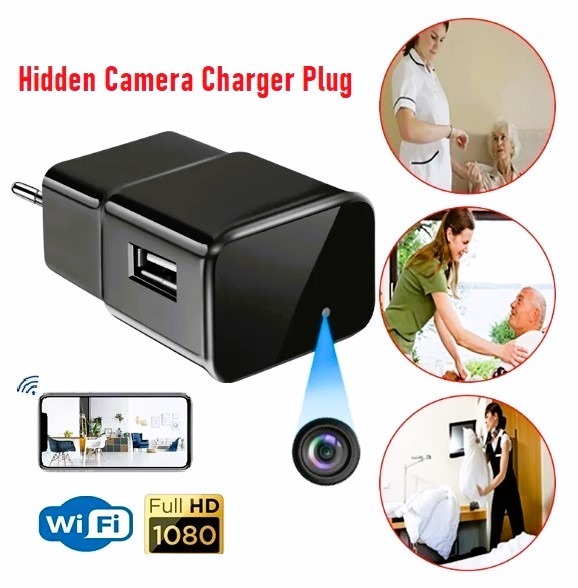 1080p HD Hidden Spy Camera USB Charger Plug | WIFI IP Camera Security ...