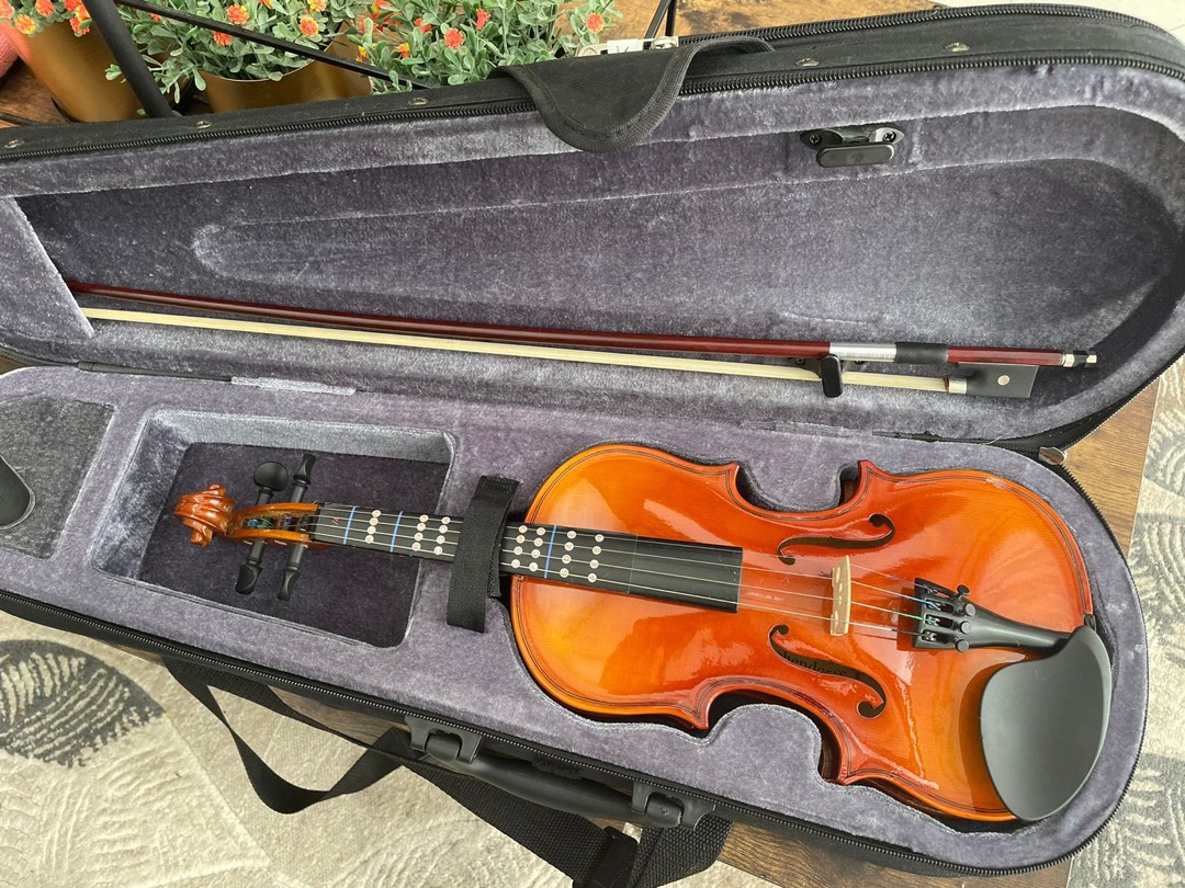1/2 Bachendorff Violin, Hobbies & Toys, Music & Media, Musical ...