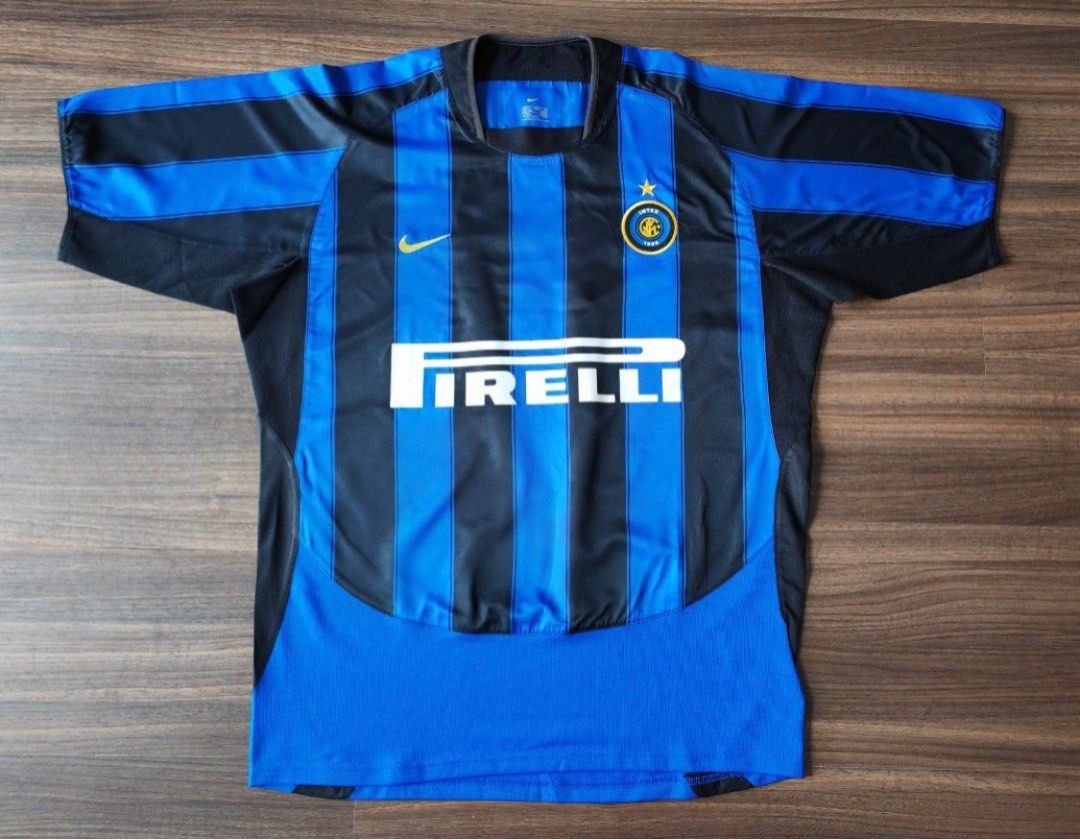 #17 Fabio Cannavaro Inter Milan 2003 Home soccer/football jersey/kit ...