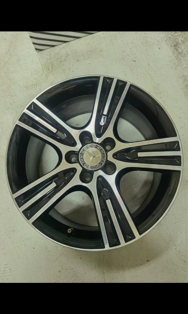 17inch Mercedes W204 Rims. Original. 03, Car Accessories, Tyres & Rims ...