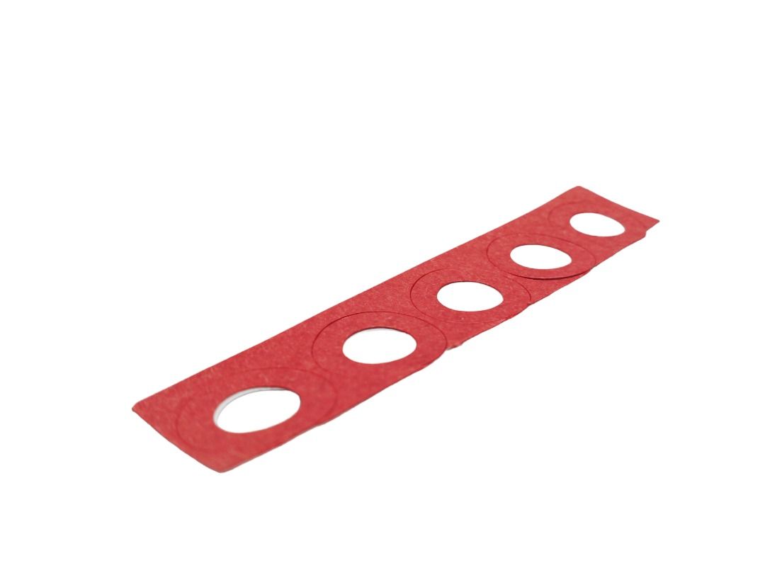 18650 BATTERY INSULATOR RING ADHESIVE CARDBOARD STICKER (5-PCS per ...